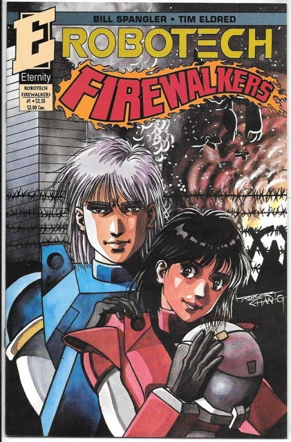 BANDE DESSINÉE ROBOTECH Firewalkers #1 Eternity 1993 NEUF NON LU TRÈS ...