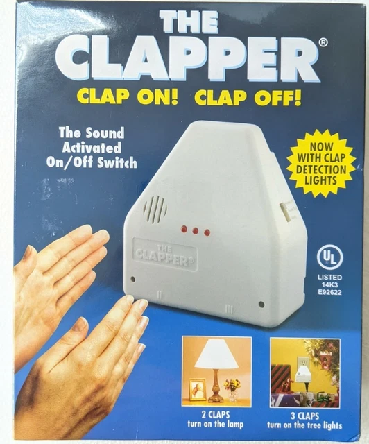 THE CLAPPER SOUND Activated On/Off Clap Switch EUR 20,26 - PicClick FR THE CLAPPER SOUND Activated On/Off Clap Switch EUR 20,26 - PicClick FR