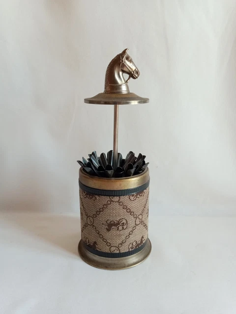 BOÎTE ANCIENNE À Cigarette Ornée D'un Cheval EUR 39,00 - PicClick FR