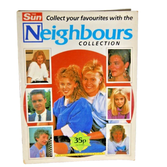 1987 KYLIE MINOGUE Jason Donovan Neighbours Sticker Book UK only Issue ...