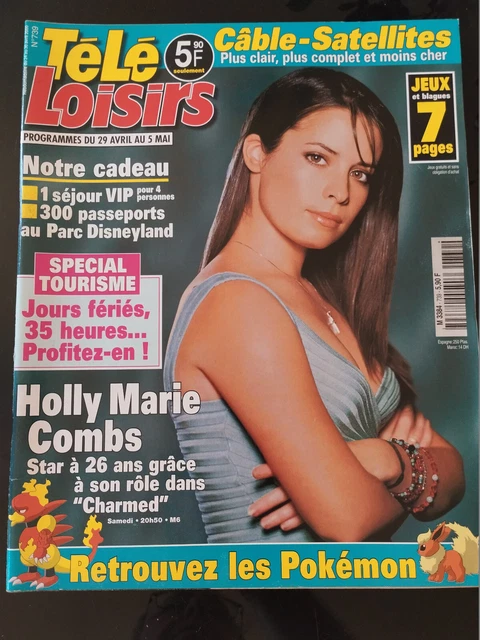 TÉLÉ LOISIRS 24/04/2000; Holly Marie Combs/ PokémonJulien Courbet/ Tarzan EUR 9,00 - PicClick FR