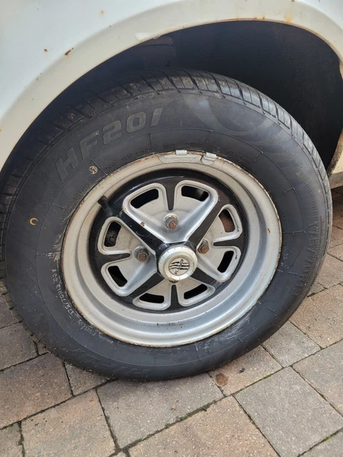 FORD ESCORT MK 2 rostyle wheels with new tyres £190.00 - PicClick UK