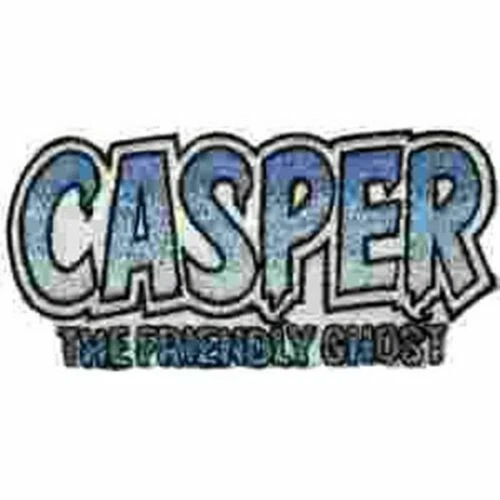 CASPER THE FRIENDLY Ghost Name Logo (Harvey Comics) Embroidered Patch ...
