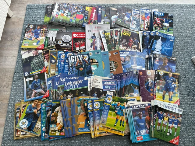 LEICESTER CITY FC Programme collection £24.12 - PicClick UK