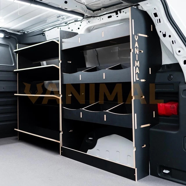 VW ID BUZZ Cargo OS Hexaboard Van Racking: Compartment & x4 Toolbox ...