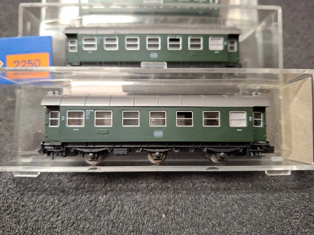 ROCO 2250 SPUR N 3-Achs Personenwagen Insgesamt 3 Stück EUR 9,99 ...