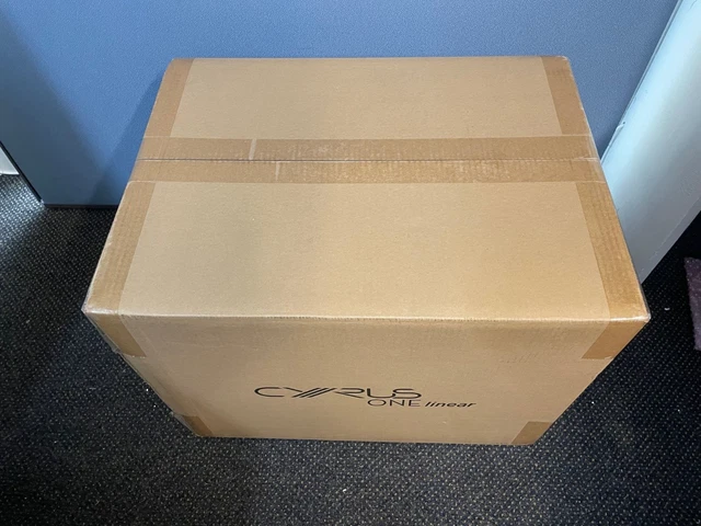 CYRUS ONE LINEAR Speakers - White Gloss - RRP £399 £150.00 - PicClick UK