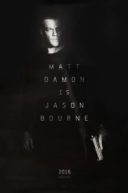 MATT DAMON JULIA Stiles Tommy Lee Jones JASON BOURNE US Movie Poster ...