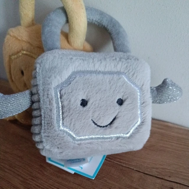 JELLYCAT AMUSEABLE LOVE Locks Original Gold & Silver - New with Tags ...