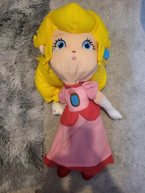 OFFICIAL NINTENDO SUPER MARIO extra LARGE PRINCESS PEACH Plush Cuddly ...