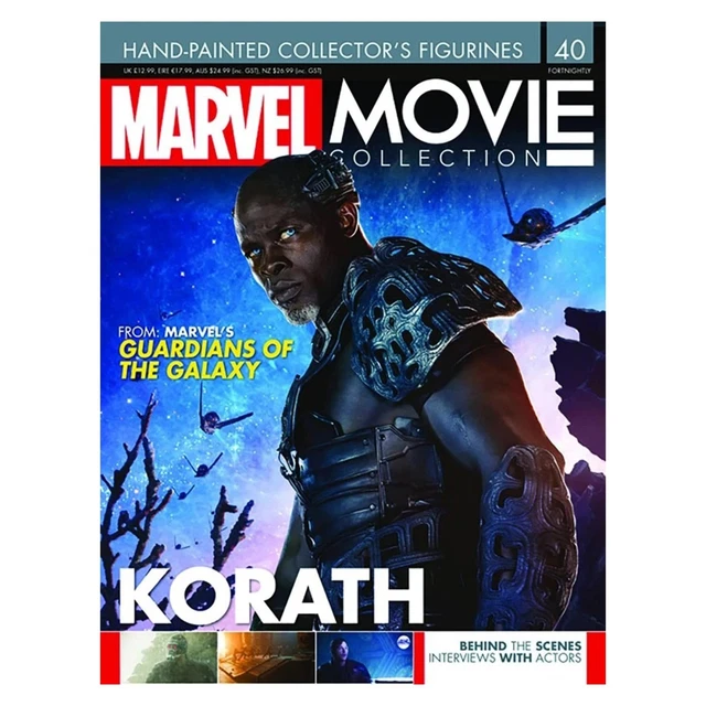 EAGLEMOSS MARVEL MOVIE Collection Magazine Issue #40 Korath £15.09 ...