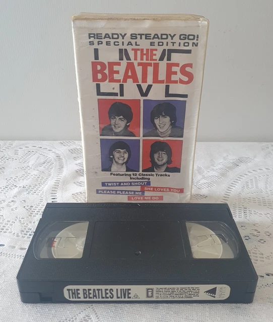 THE BEATLES - Ready Steady Go! Special Edition Live VHS Video Tape 1985 PAL $29.95 - PicClick AU