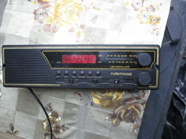 EINBAURADIO BETTRADIO Radiowecker Furntronic Furntronic FCR-10 EUR 1,00 ...