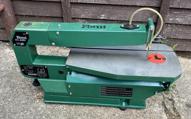 FERM FFZ-400N SCROLL Saw 240V 90w Fret Craft Tool £55.00 - PicClick UK