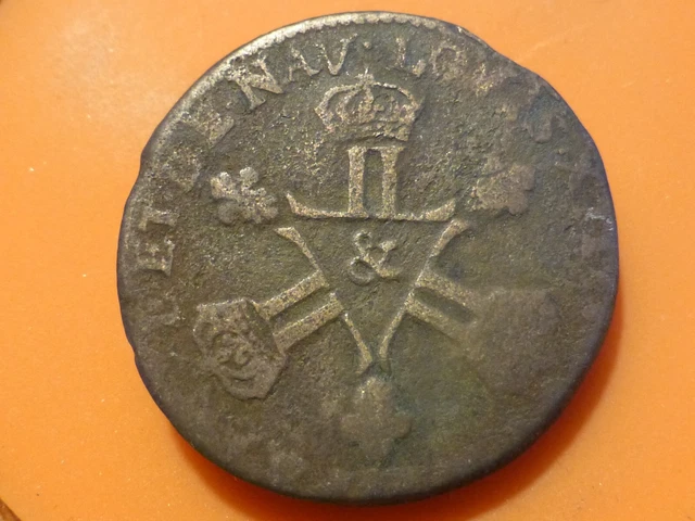 LOUIS XIV - 6 Deniers Dit Dardennes - 1711 & - Rare & Qualite Tb ! EUR ...