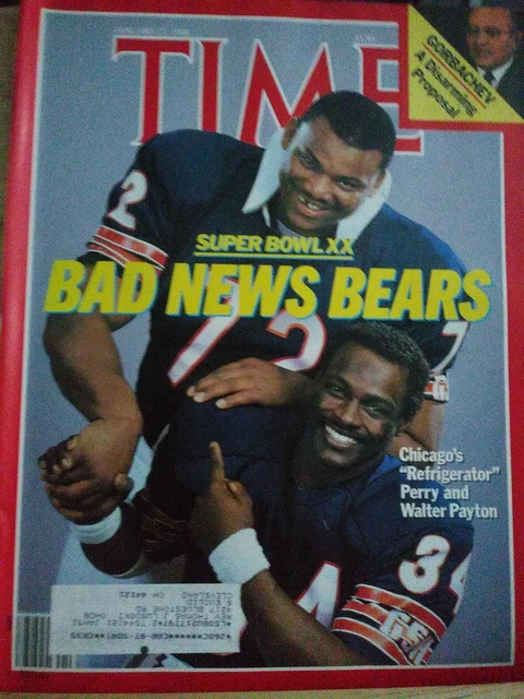 VINTAGE TIME MAGAZINE - January 27, 1986 - Bad News Bears - Perry And ...