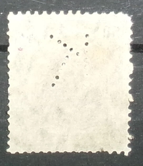 N°40A STAMP GERMAN REICH CANCELED COMPANY PERFORATIONS PERFINS Aus EUR ...