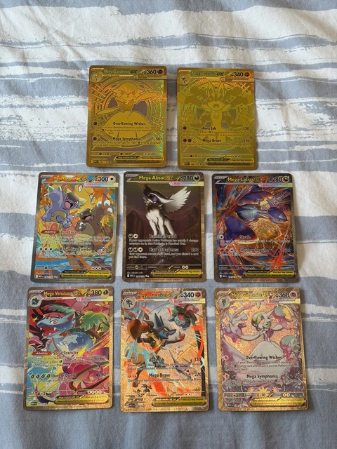 POKEMON MEGA EVOLUTIONS Complete Master Set 100% + Promos £1,150.00 ...