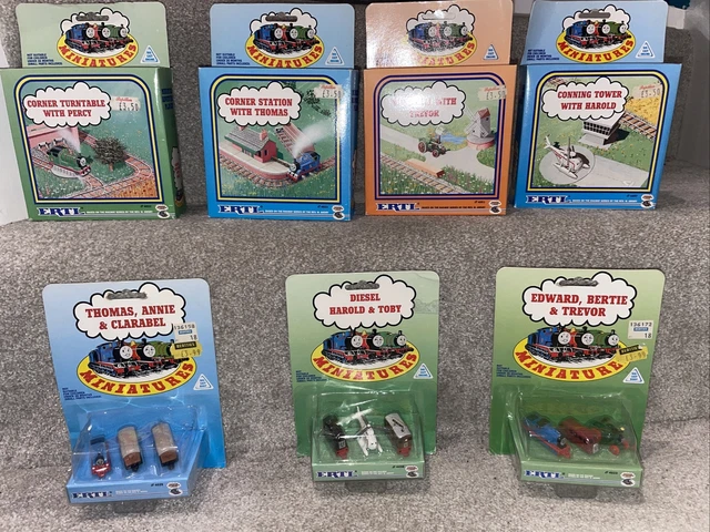 VINTAGE THOMAS THE Tank Engine ERTL Miniature bundle sealed £32.00 ...