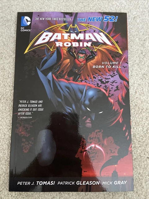 BATMAN ROBIN VOLUME 1 Born To Kill DC Comics roman graphique EUR 5,84 ...