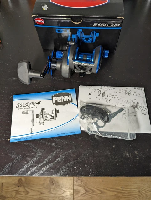 PENN 515MAG 4 Multiplier Reel £80.00 - PicClick UK