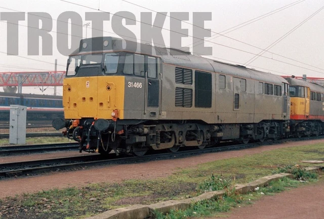 35MM COLOUR NEGATIVE British Railways Diesel Loco Class 31 31466 c1989 ...