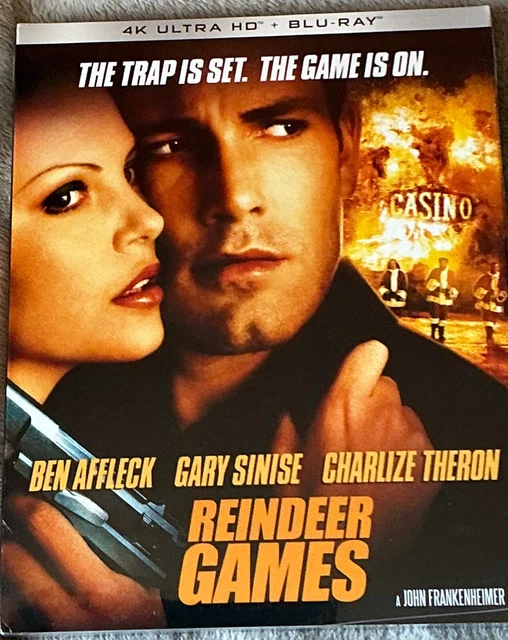 REINDEER GAMES - 4K UHD Blu Ray & Blu Ray with slipcase. USA Import. £ ...