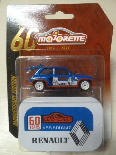 MAJORETTE RENAULT 5 Turbo 60 Ans Anniversary Edition Deluxe EUR 19,99 ...