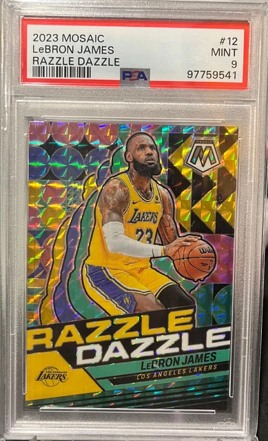 2023 MOSAIC LEBRON James Razzle Dazzle #12 PSA 9 $66.00 - PicClick AU