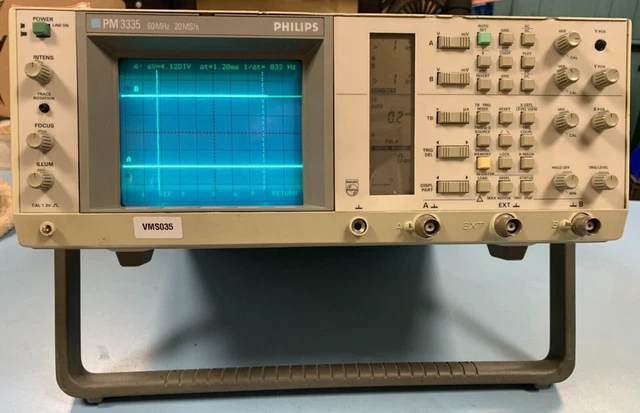 PHILIPS PM3335 60MHZ Digital Storage Oscilloscope £119.00 - PicClick UK