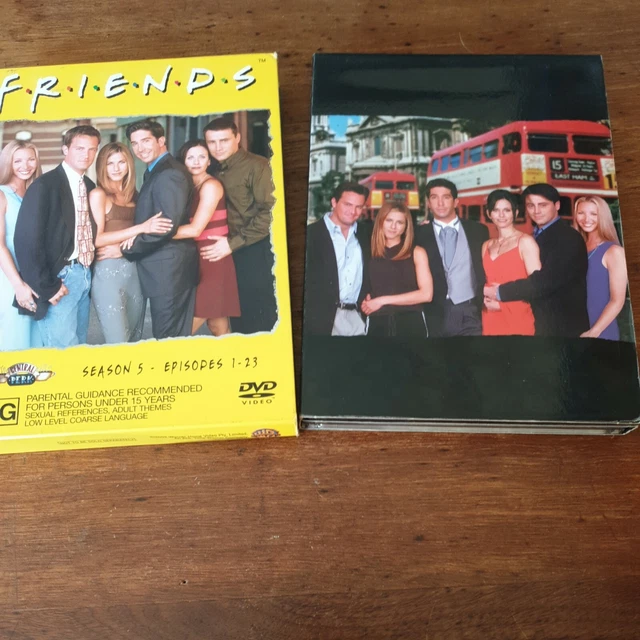 FRIENDS COMPLETE SEASON 5 DVD R4 VERY GOOD FREE POST $31.94 - PicClick AU