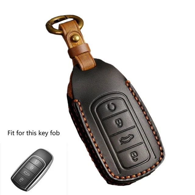 CLASSY HANDMADE LEATHER Remote Car Key Fob Case Cover For Chery Omoda 5 ...