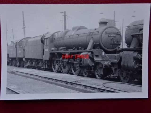 PHOTO LMS Class Black Five Loco No 45300 £2.00 - PicClick UK