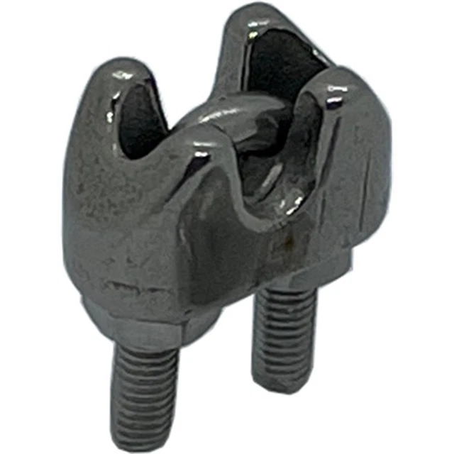 10X WIRE ROPE clamp U-clamp Stainless steel V2A 304 4mm Rope clamp Wire ...