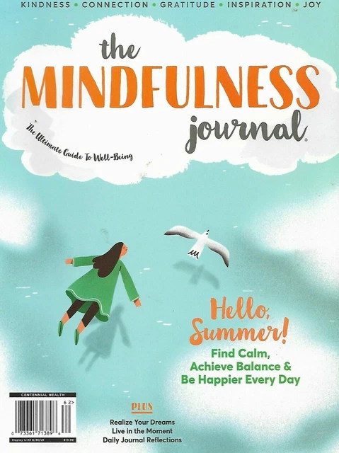 GUIDE TO WELL-BEING Calm Balance Happiness The Mindfulness Journal NEW £10.26 - PicClick UK