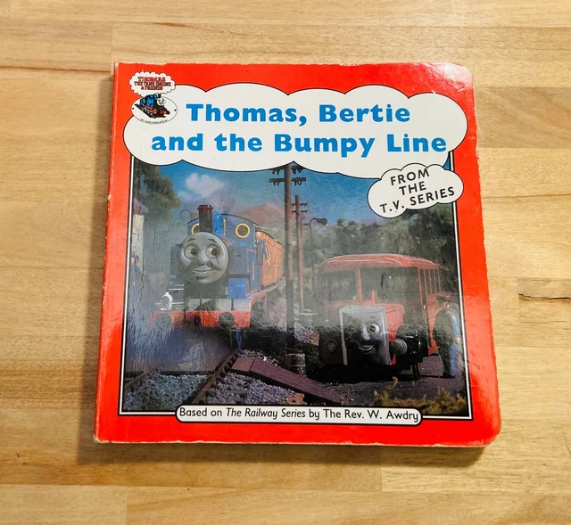 VINTAGE THOMAS, BERTIE AND THE BUMPY LINE - Tank Engine Board Book ...