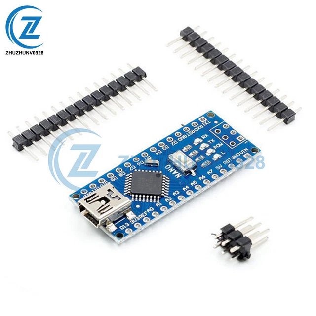 TYPE-C/MICRO/MINI-CONTROLLER NANO V3.0 ATmega328P CH340G Board USB for ...