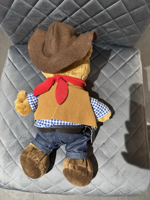 BUTLINS BILLY BUTLIN Cowboy Soft Toy Teddy Bear 9” Tall £8.63 - PicClick UK