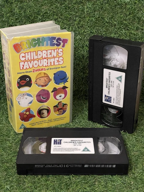 BRIGHTEST CHILDREN'S FAVOURITES PAL VHS Video Tapes Fireman Sam Kipper ...
