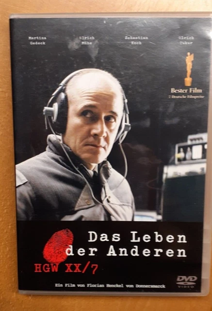 DAS LEBEN DER Anderen von Florian Henckel von Donnersmarck | DVD ...