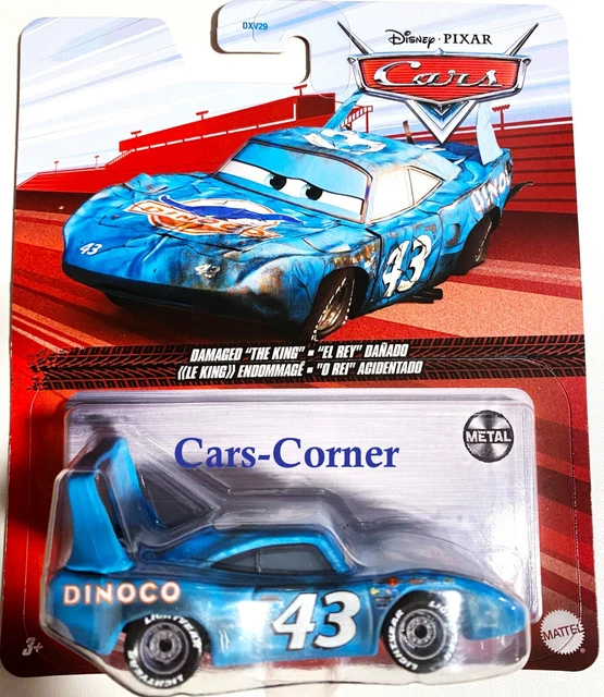 DISNEY PIXAR CARS Damaged "The King" #82 Piston Cup Racer in Final NEW ...