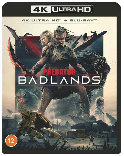 PREDATOR: BADLANDS (4K UHD Blu-ray) Elle Fanning (PRESALE 23/02/2026) £ ...