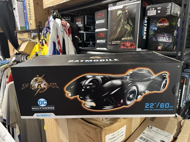 MCFARLANE TOYS DC Multiverse Batmobile The Flash Movie Vehicle NEW $69. ...