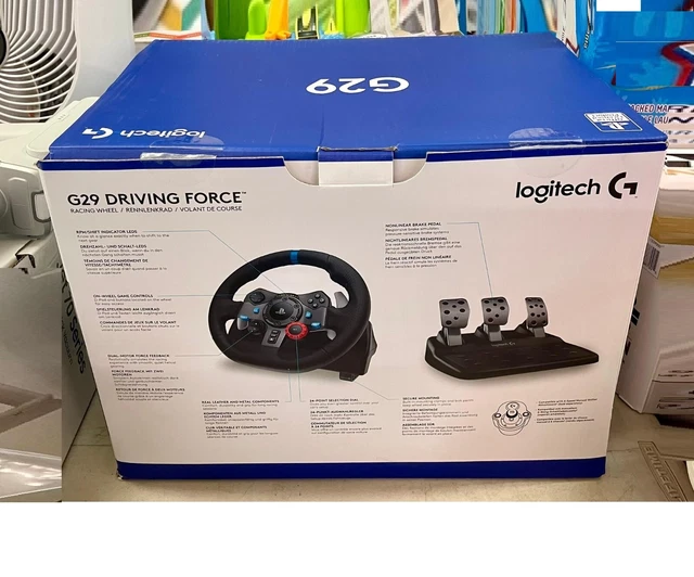 LOGITECH G29 DRIVING Force Racing Wheel and Pedals Set (for PC /PS3/PS4 ...