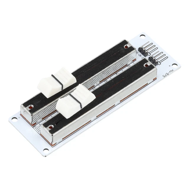 DOUBLE ROW Sliding Linear Potentiometer Module 10K for Arduino Mixer £7 ...