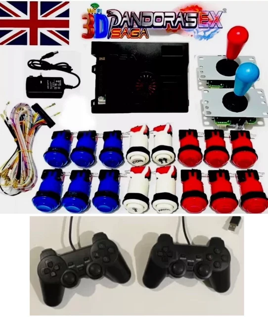 PANDORAS BOX 3D EX 2 Saga 10000 Classic Games - Arcade Kit - Plus 2 ...