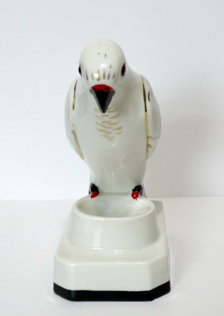 ART DECO ROBJ Paris France Parrot Porcelain Lamp Perfume Diffuser $175. ...