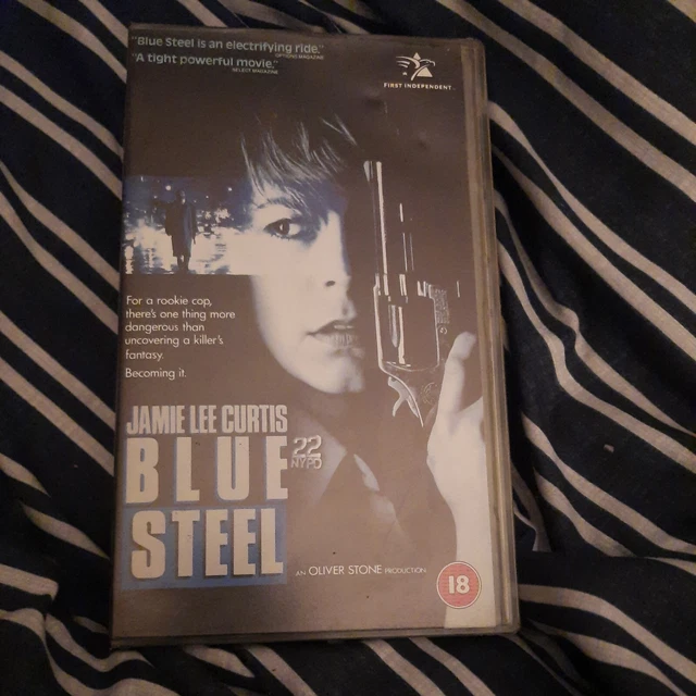 BLUE STEEL VHS PAL Video Jamie Lee Curtis First Independent 1989 £1.00 ...