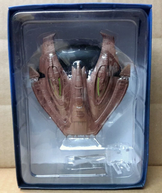 STAR TREK EAGLEMOSS Nausicaan Fighter Vaisseau Spatial & Revue #30 EUR ...