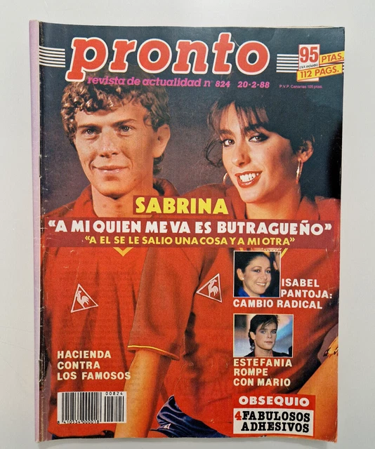SABRINA / SABRINA Salerno - Un journal très rare d'Espagne 1988 EUR 45 ...